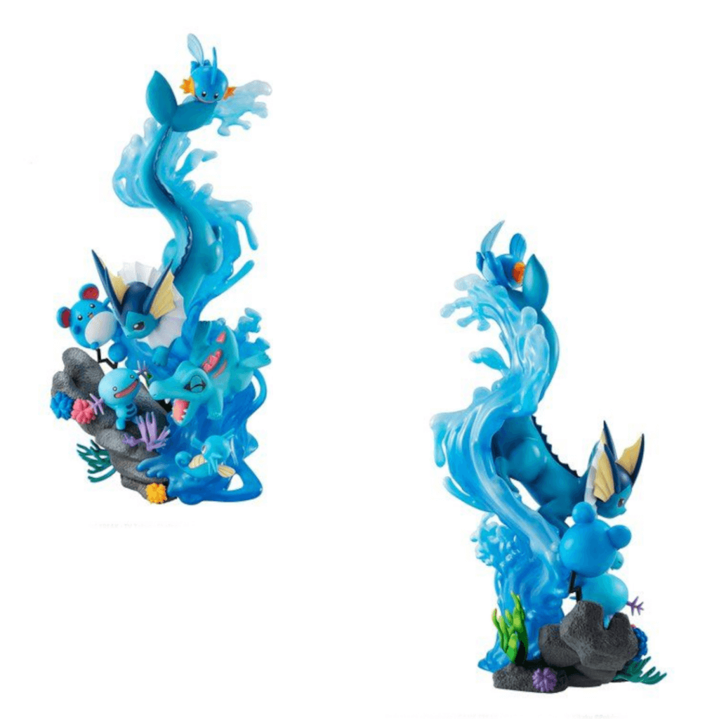 Pokemon G.E.M.EX Series Figure: Water Type Pokemon | One Map by FROM JAPAN