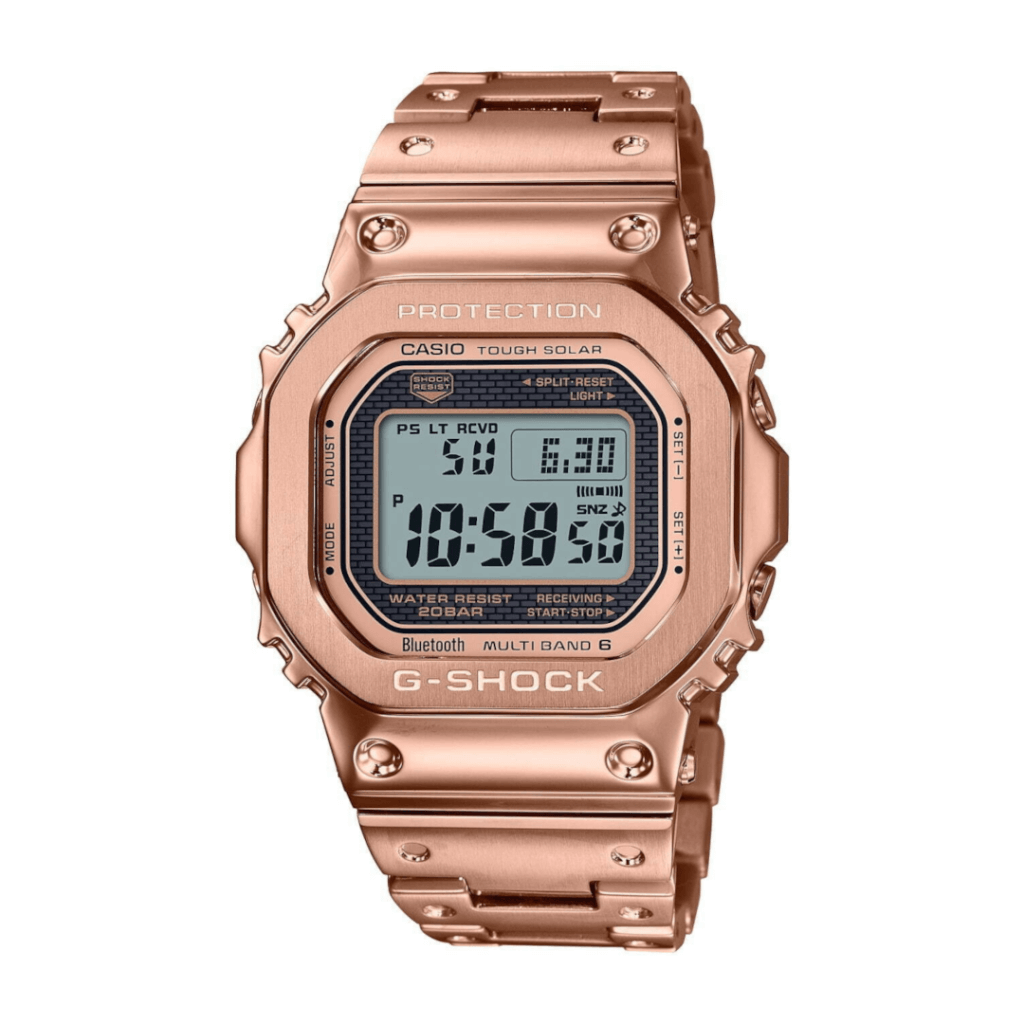 G-SHOCK MW-B5000GD Rose Gold Model | One Map by FROM JAPAN