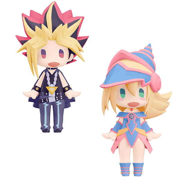 Hello! Good Smile Yami Yugi and Dark Magician Girl Figures | One Map by ...