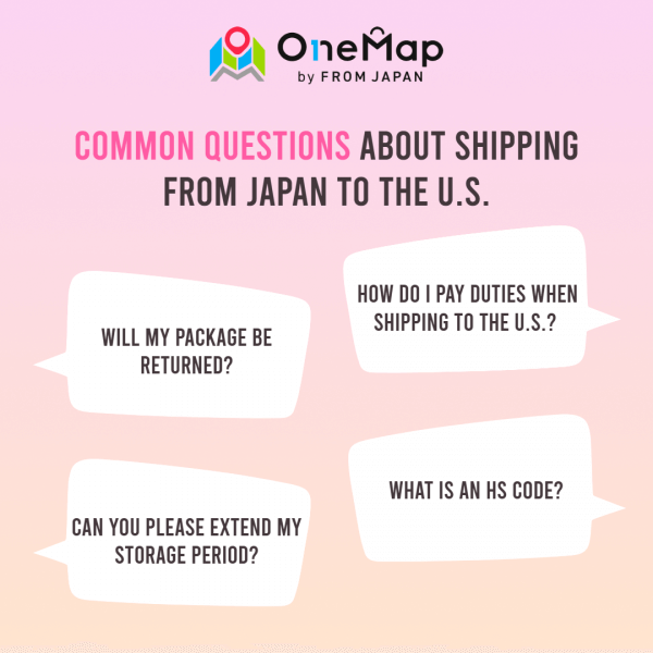 Shipping from JAPAN to the U.S. : New Customs Rules and your Q&A ...