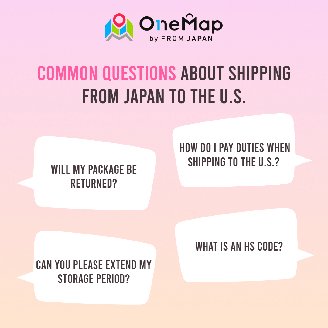 Shipping from JAPAN to the U.S. : New Customs Rules and your Q&A ...