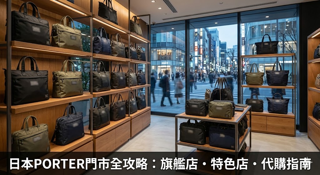 【日本 PORTER 門市】吉田包迷必收！全日 PORTER 旗艦店、特色門市與代購攻略全集 – One Map by FROM JAPAN Blog
